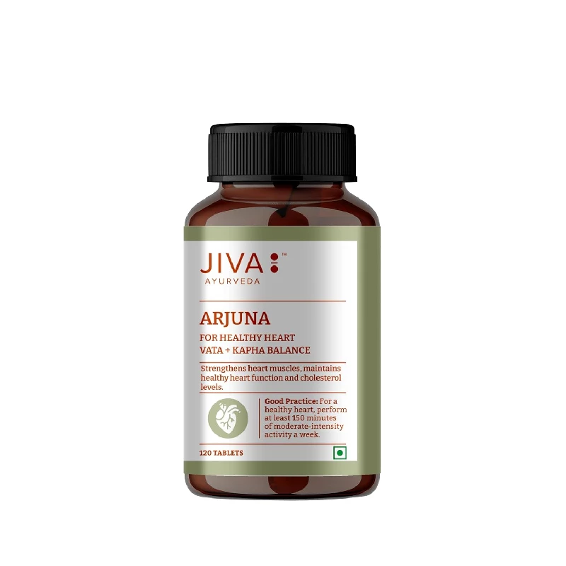 Jiva Ayurveda Arjuna Tablet (120) & Arjuna Tea 150 g